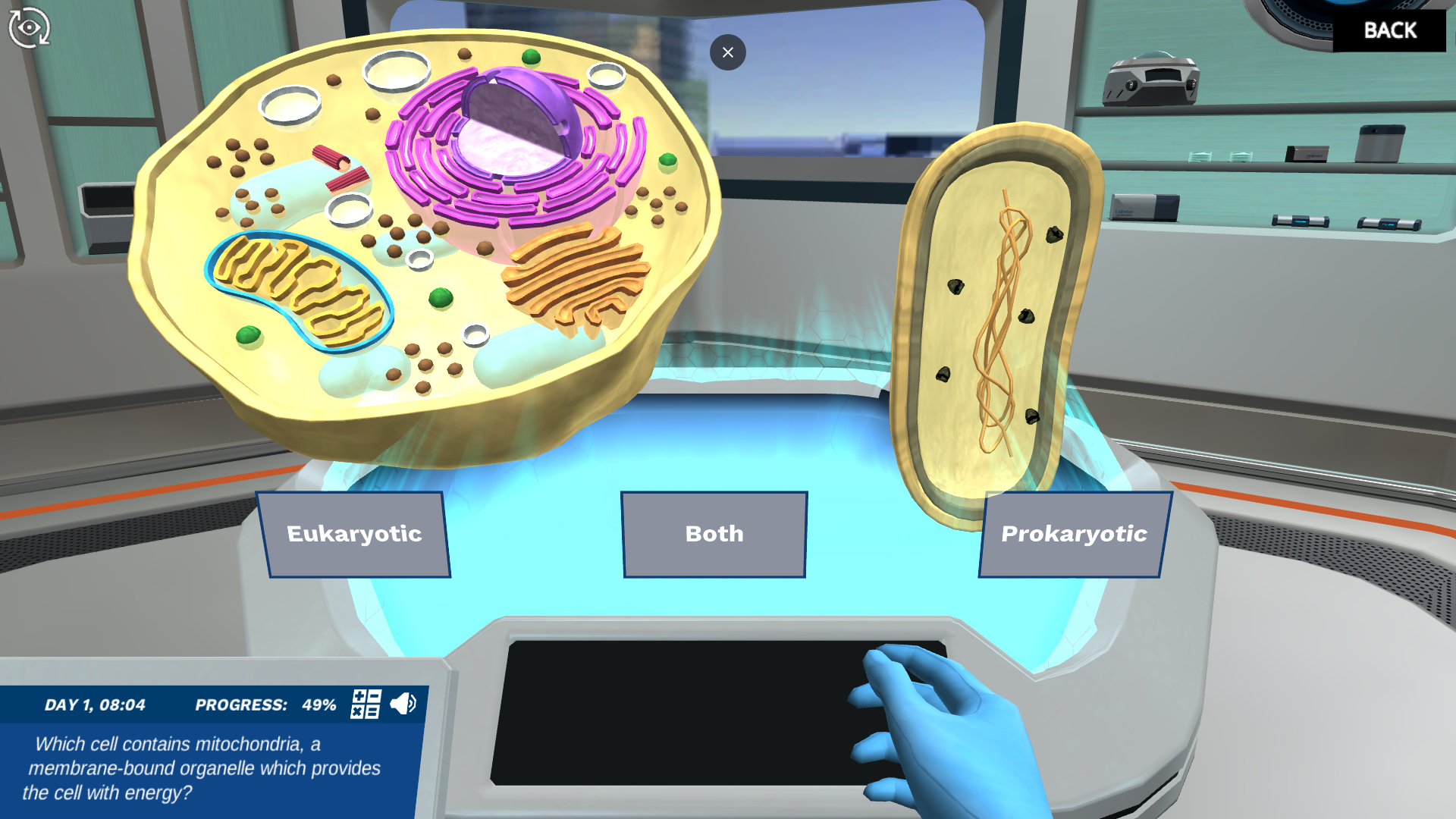 Cell Structure: Cell theory and internal organelles | Labster Virtual Labs
