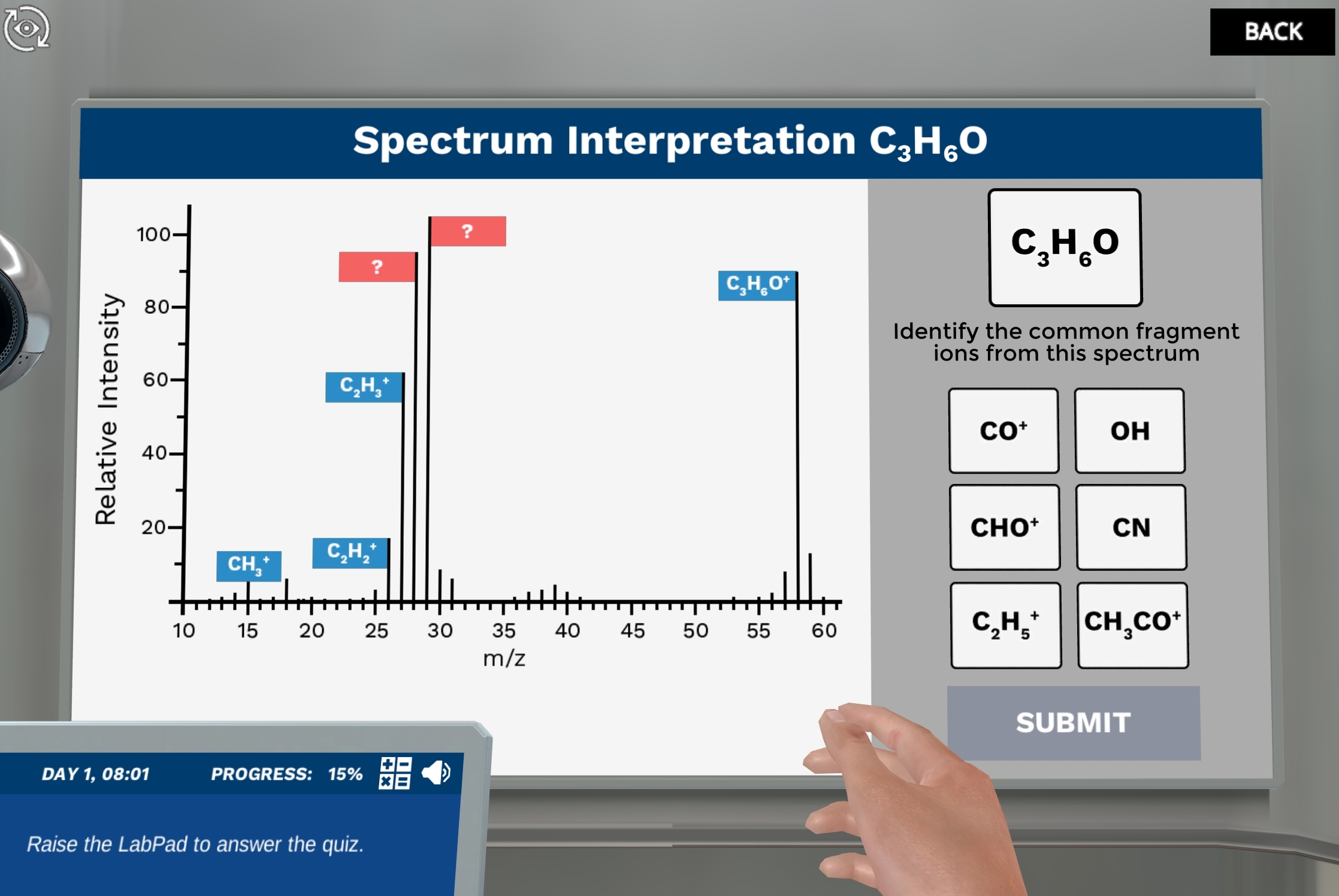 Identification of an Organic Compound by Spectroscopy: How fast can you ...